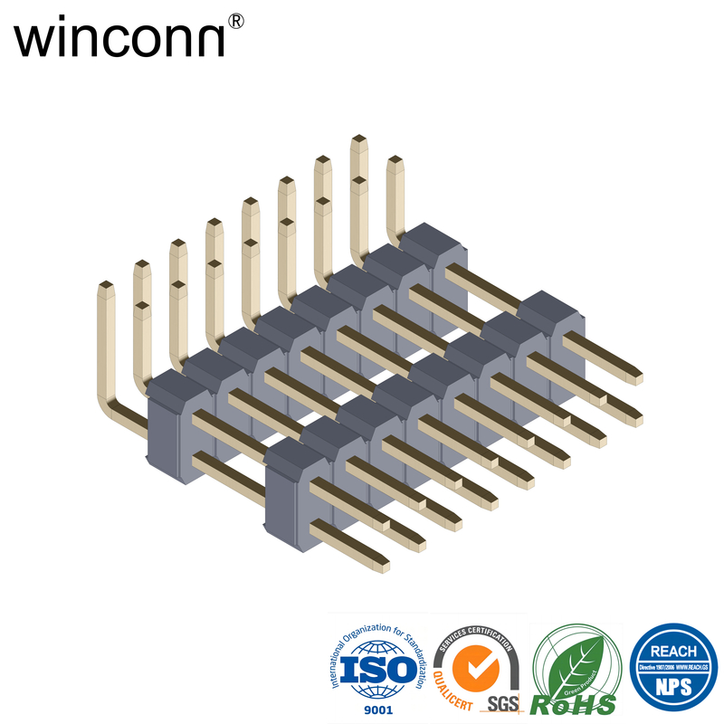 Horizontal DIP Signal Pin Header Socket from China manufacturer - pin ...