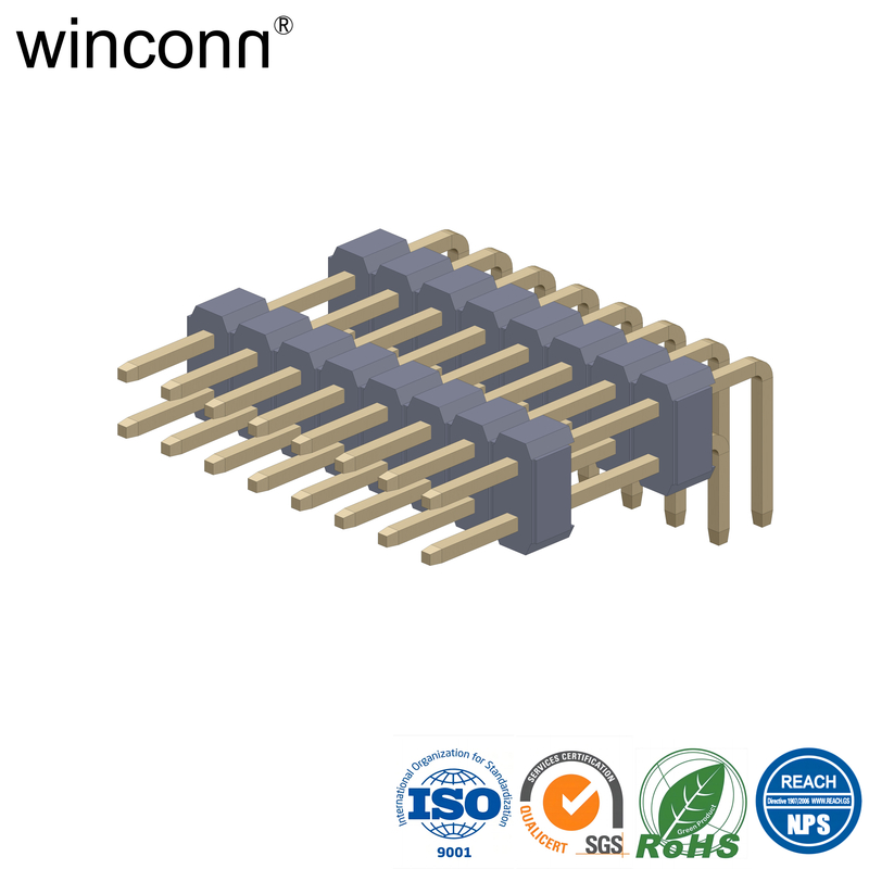 Horizontal Dip Signal Pin Header Socket From China Manufacturer Pin