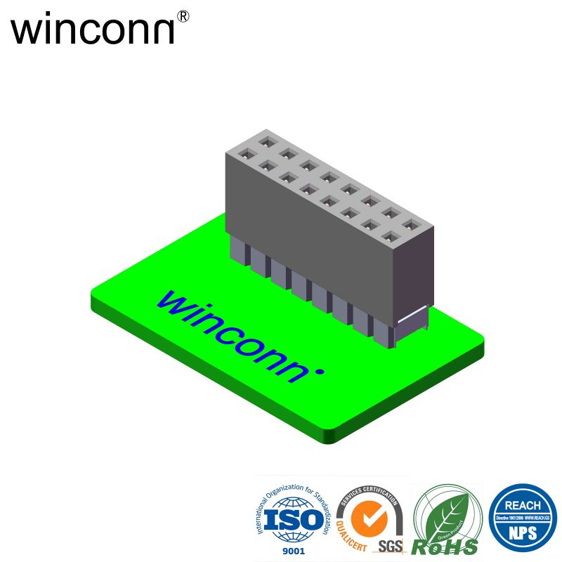 Customized Box Header PCB Mount Female Header Terminal from China ...