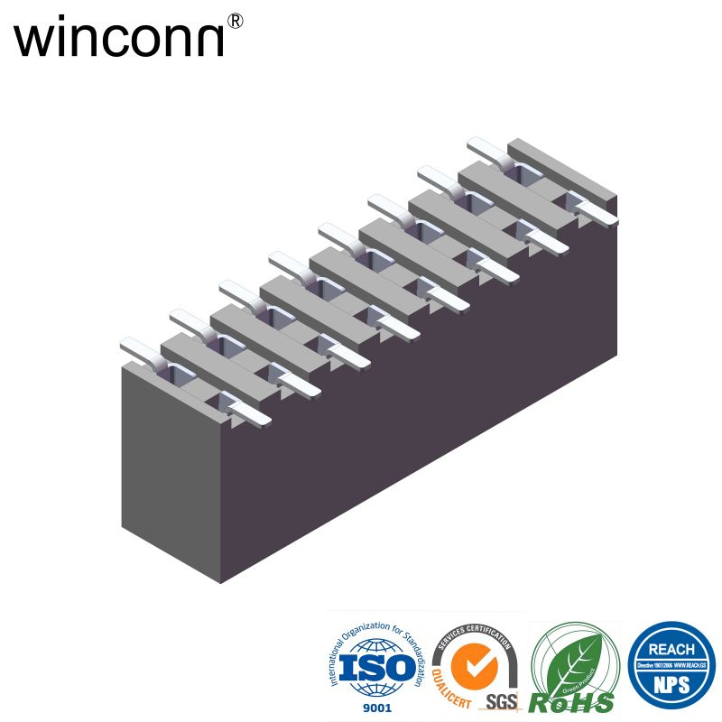 Vertical SMT Power Female Header socket from China manufacturer ...