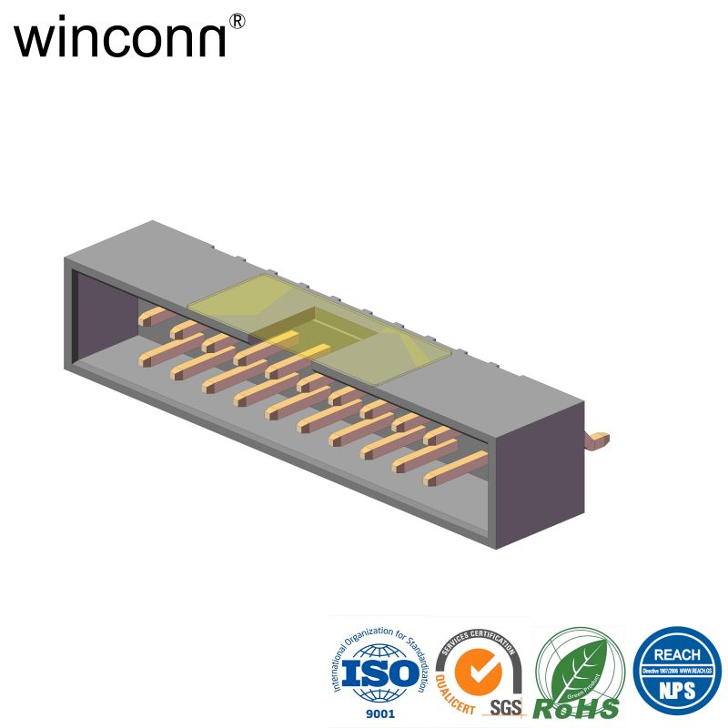 Box Header Pitch 2.00mm right angle SMT Type connector from China manufacturer - pin header FPC ...
