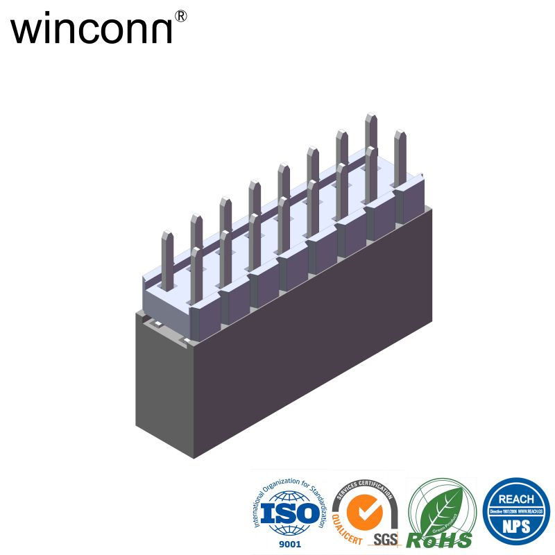 Customized Box Header PCB Mount Female Header Terminal from China ...