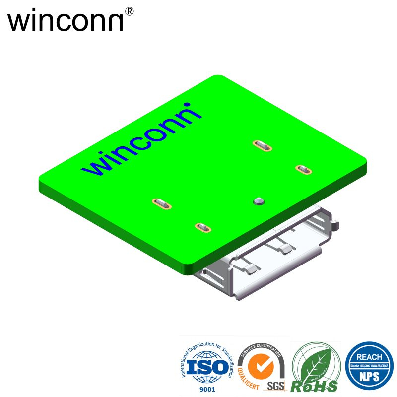 Right Angle SMT Medical Displayport connector from China manufacturer ...