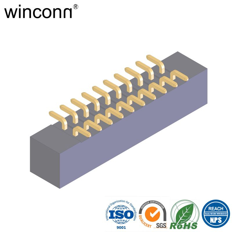 male SMD/SMT Box Header socket from China manufacturer - KunShan ...